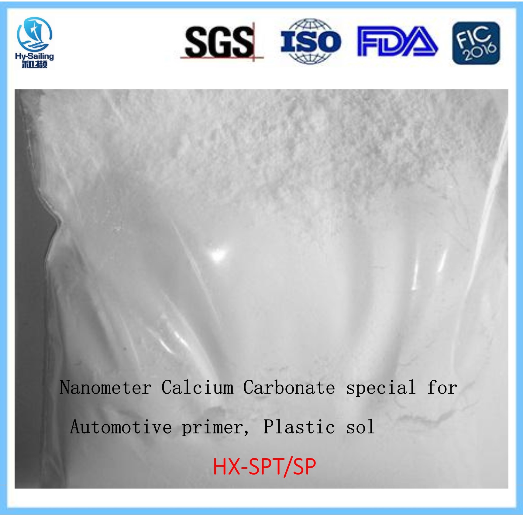 Nano Precipitated Calcium Carbonate for Automotive primer, Plastic sol ...