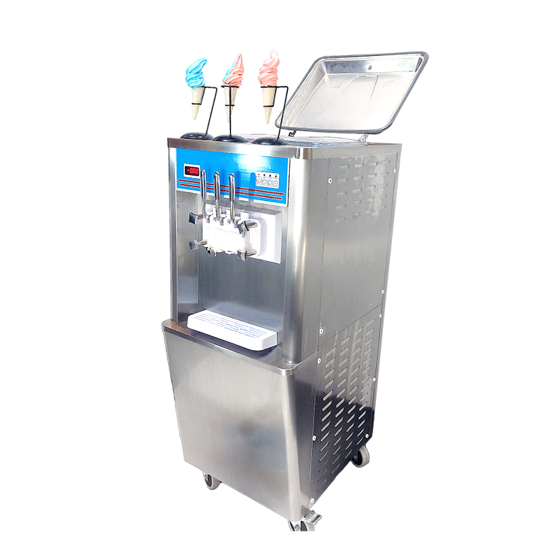 Big Size Freeze Ice Cream Machine with Double Compressor - Buy Ice ...