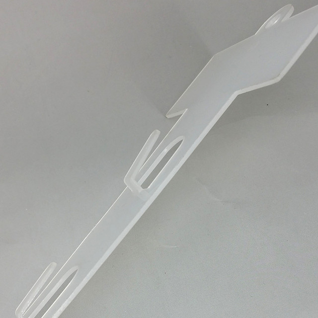 HS73535T14 Plastic PP Retail Hanging Merchandise Clips Strips W3.5cm ...