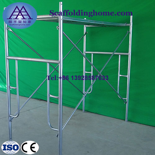H Frame Scaffolding Sizes Galvanized Door Scaffold Thickened Material ...