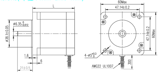 NEMA 24 60 x 60mm 1.8 Degree Hybrid Stepper Motor - I.CH All rights ...