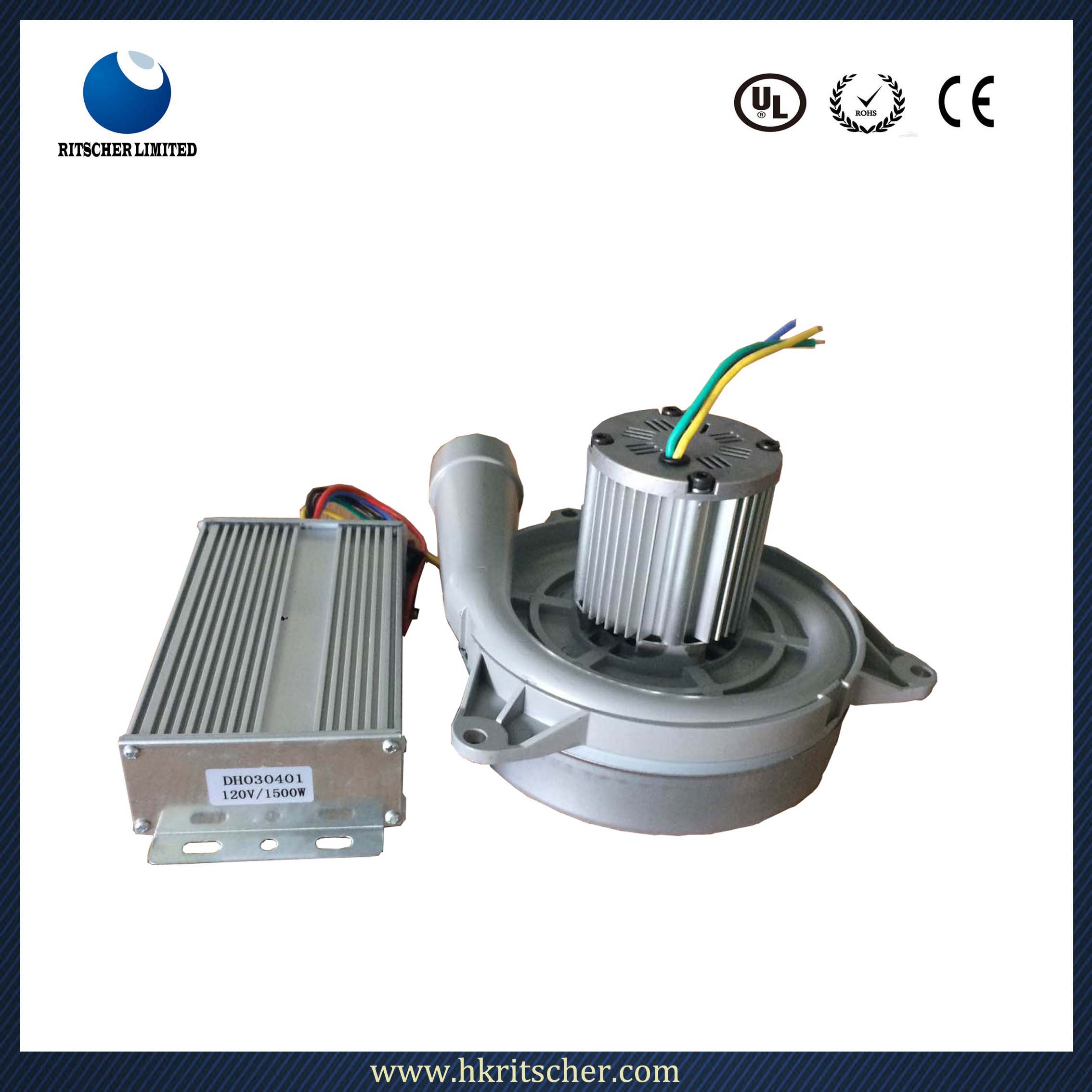 1500W Brushless DC Suction Motor - Buy Suction motor, Loader motor ...