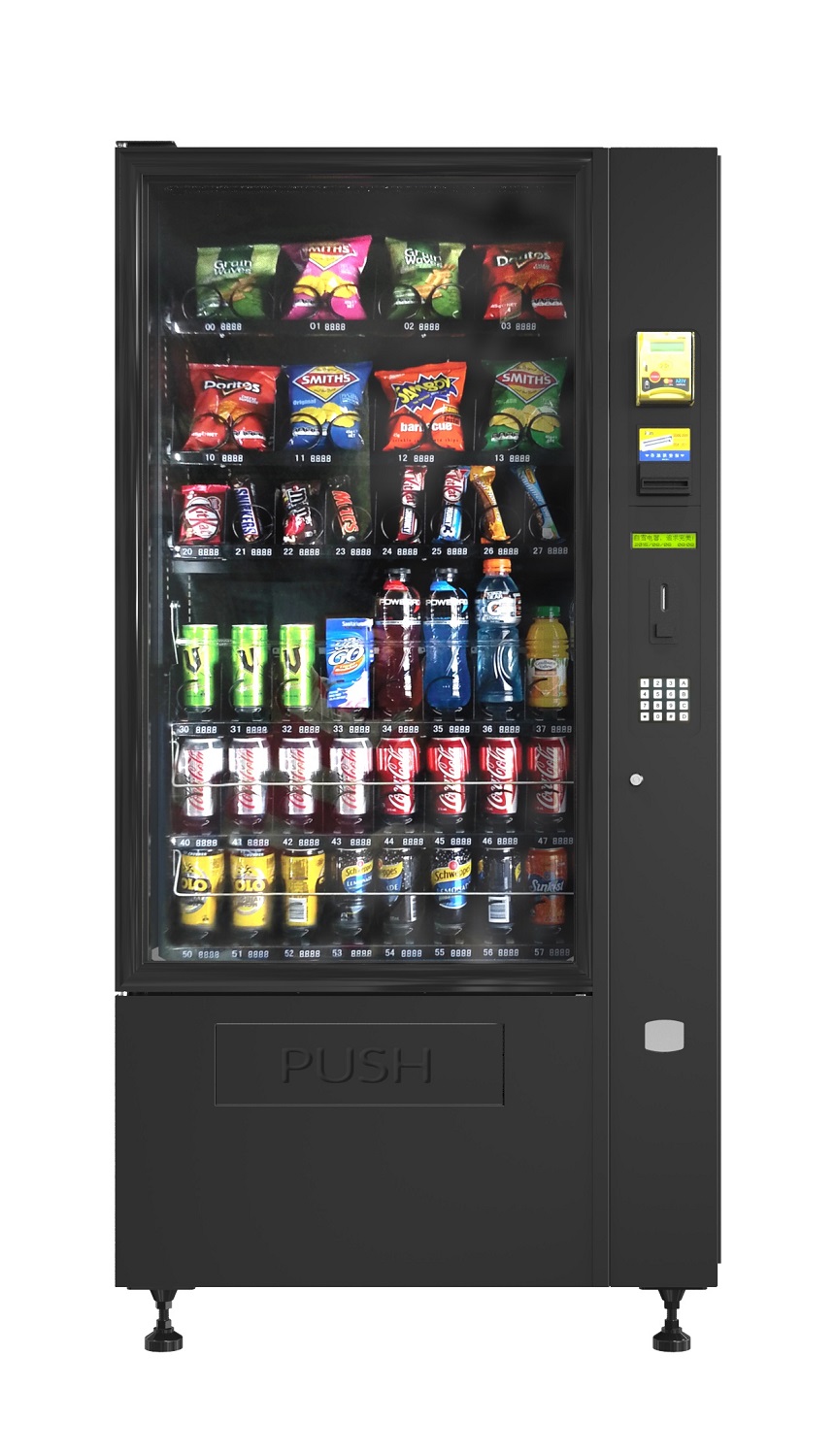 CV-1000 Combo Vending Machine - Buy vending machine, snack vending ...