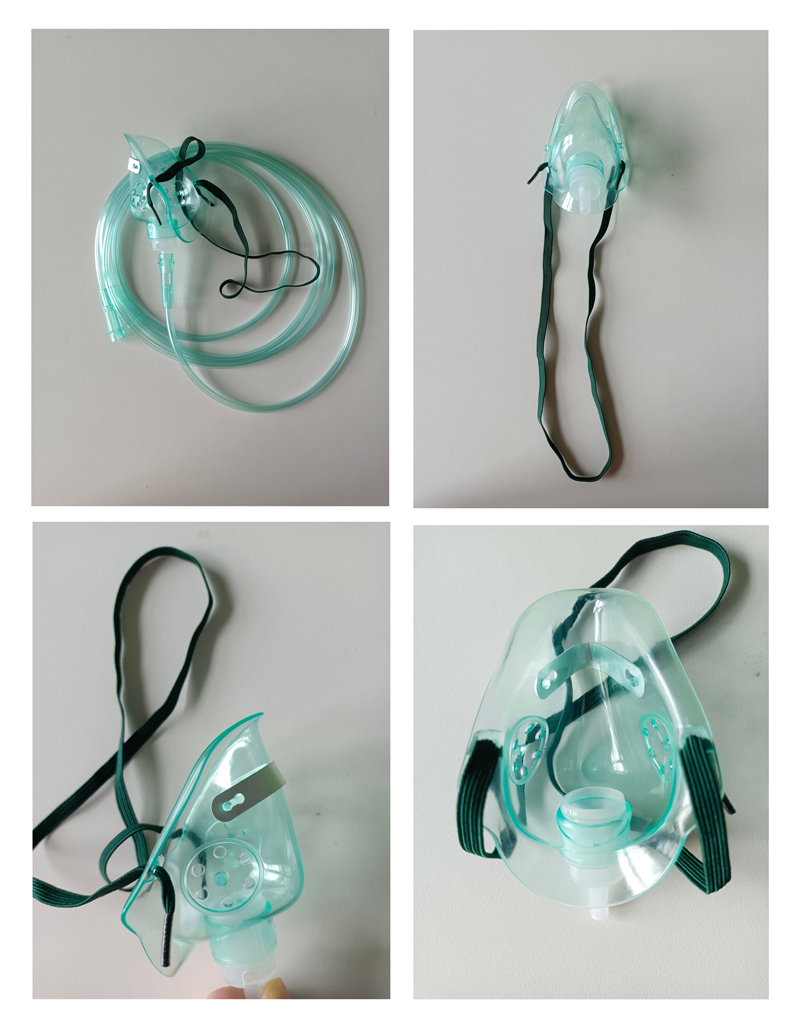 Disposable Oxygen Mask Device With Nasal Oxygen Cannula - Buy Mask ...