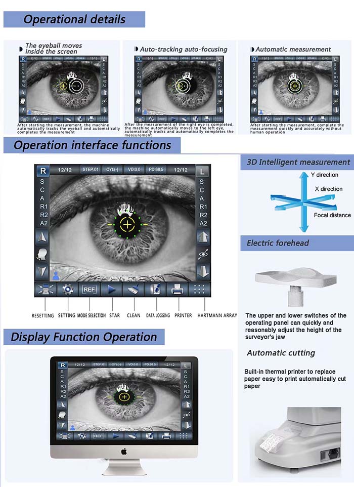AR-1 ARK-1 Auto Refractometer