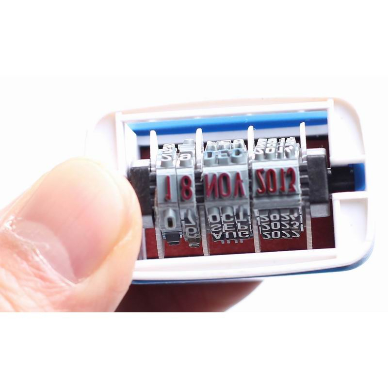 Self Inking date stamps , date size : 3mm or 4mm - Buy self inking ...