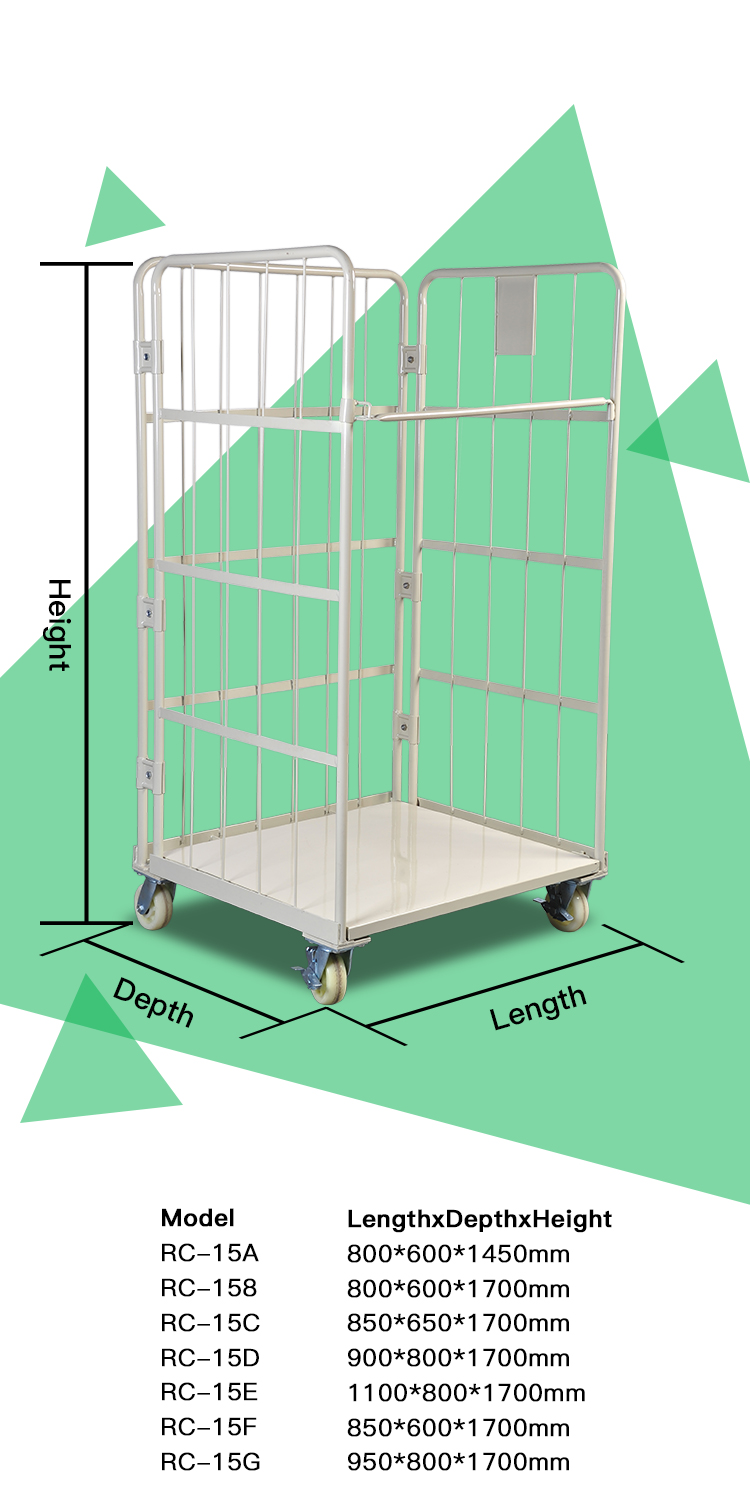 Foldable Warehouse Cage Trolley - Buy Foldable Warehouse Cage Trolley ...