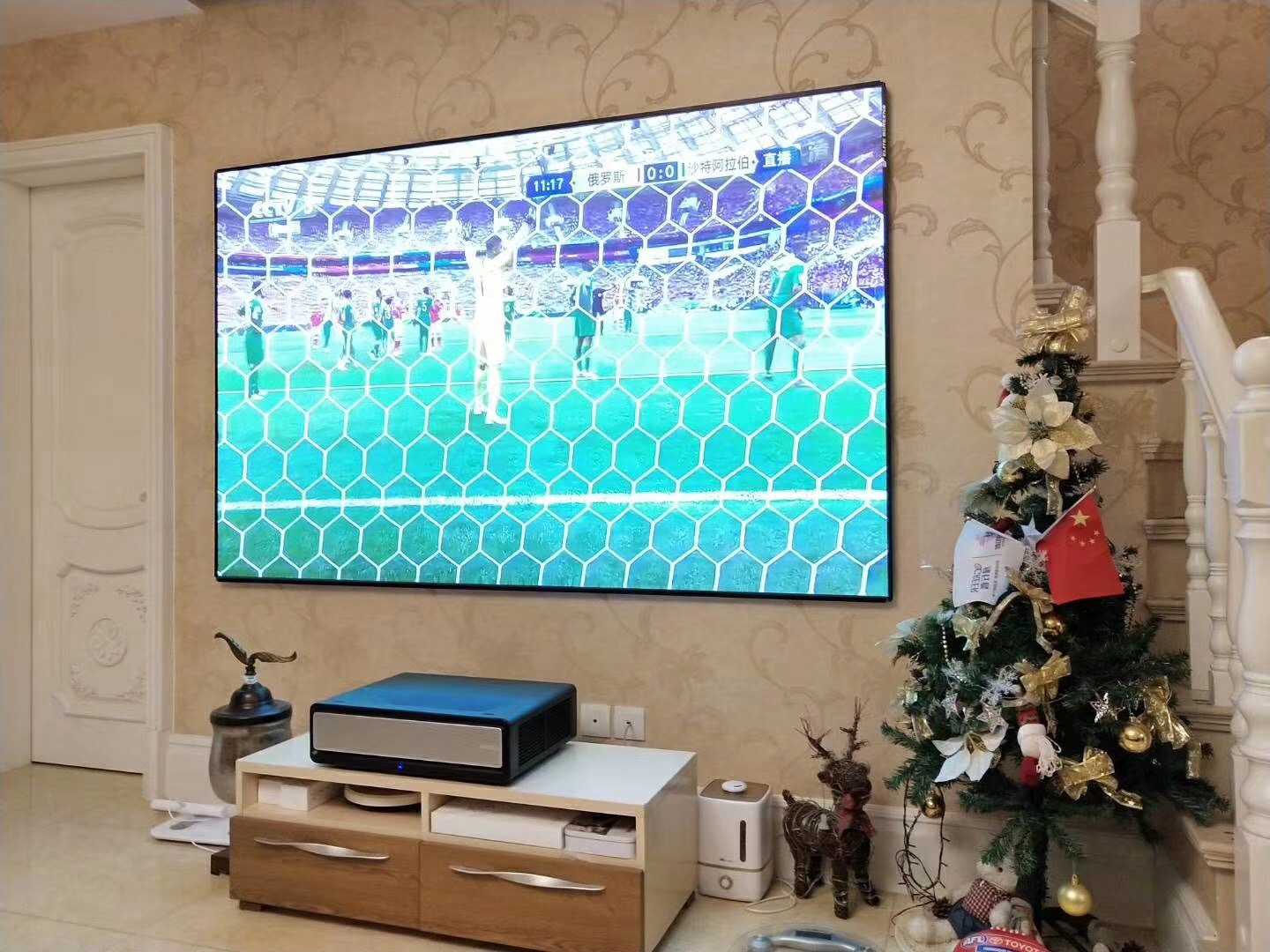 Edgeless Frame Screen, Ambient Light Black Diamond Projection Screen ...