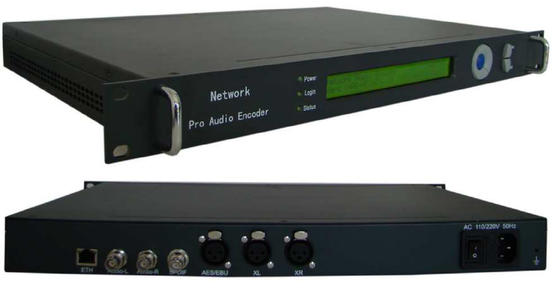 HPNA9000 Professional Audio IP Encoder - Buy Audio encoder, Android ...