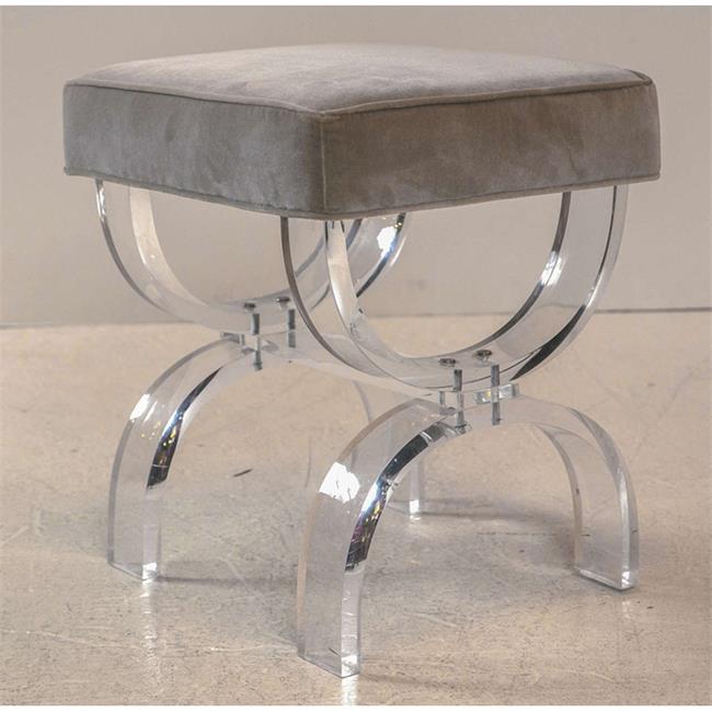 Hot Selling Plexiglass U-Shape Legs Stool Art Room Stool Acrylic Salon ...