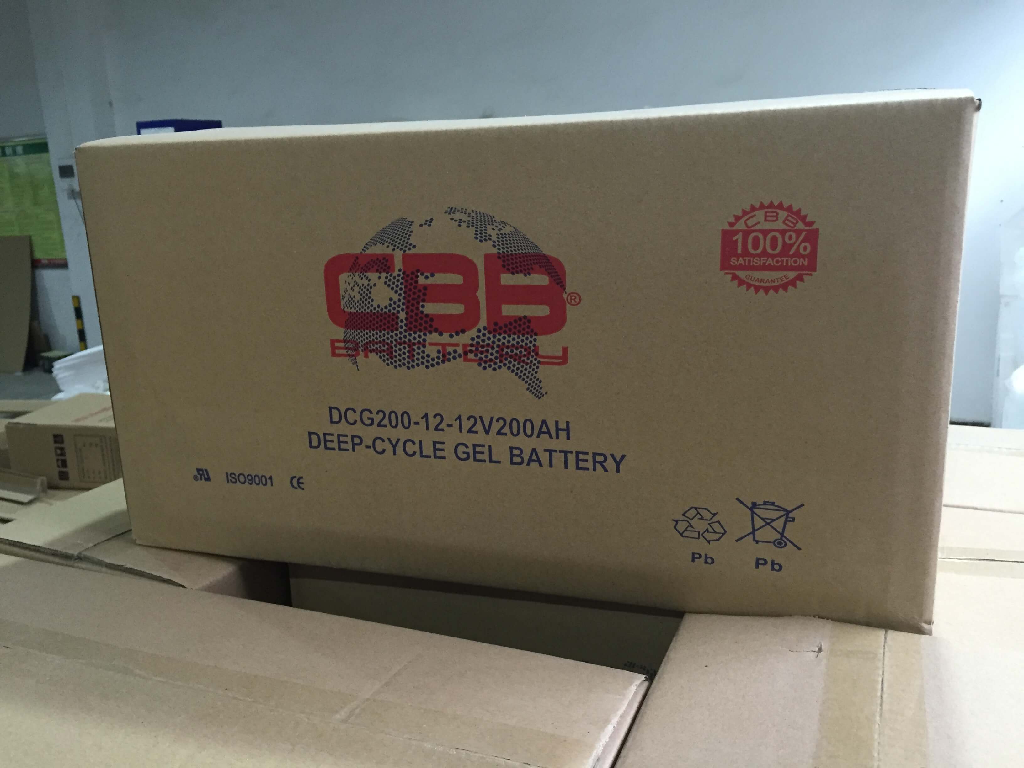 DCG200-12 Deep Cycle Gel Battery