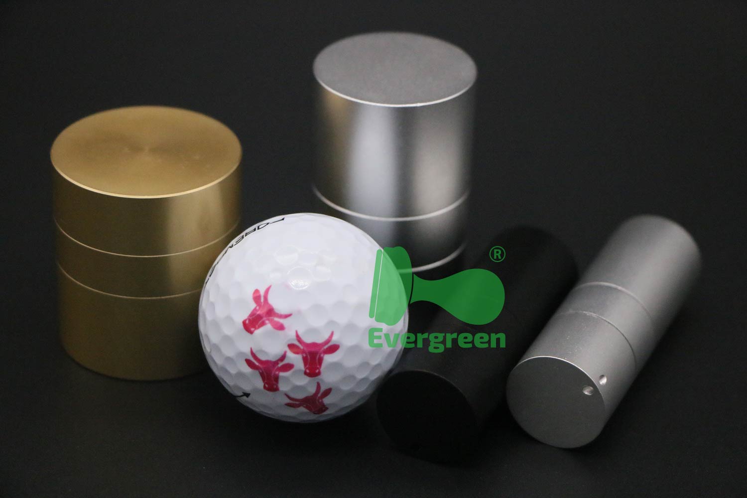 Metal round golf ball stamps G11 Dia.11mm Various of imprints - Buy ...