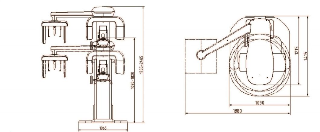 Medical Equipment 3D Digital X Ray Imaging System Dental Panoramic X ...