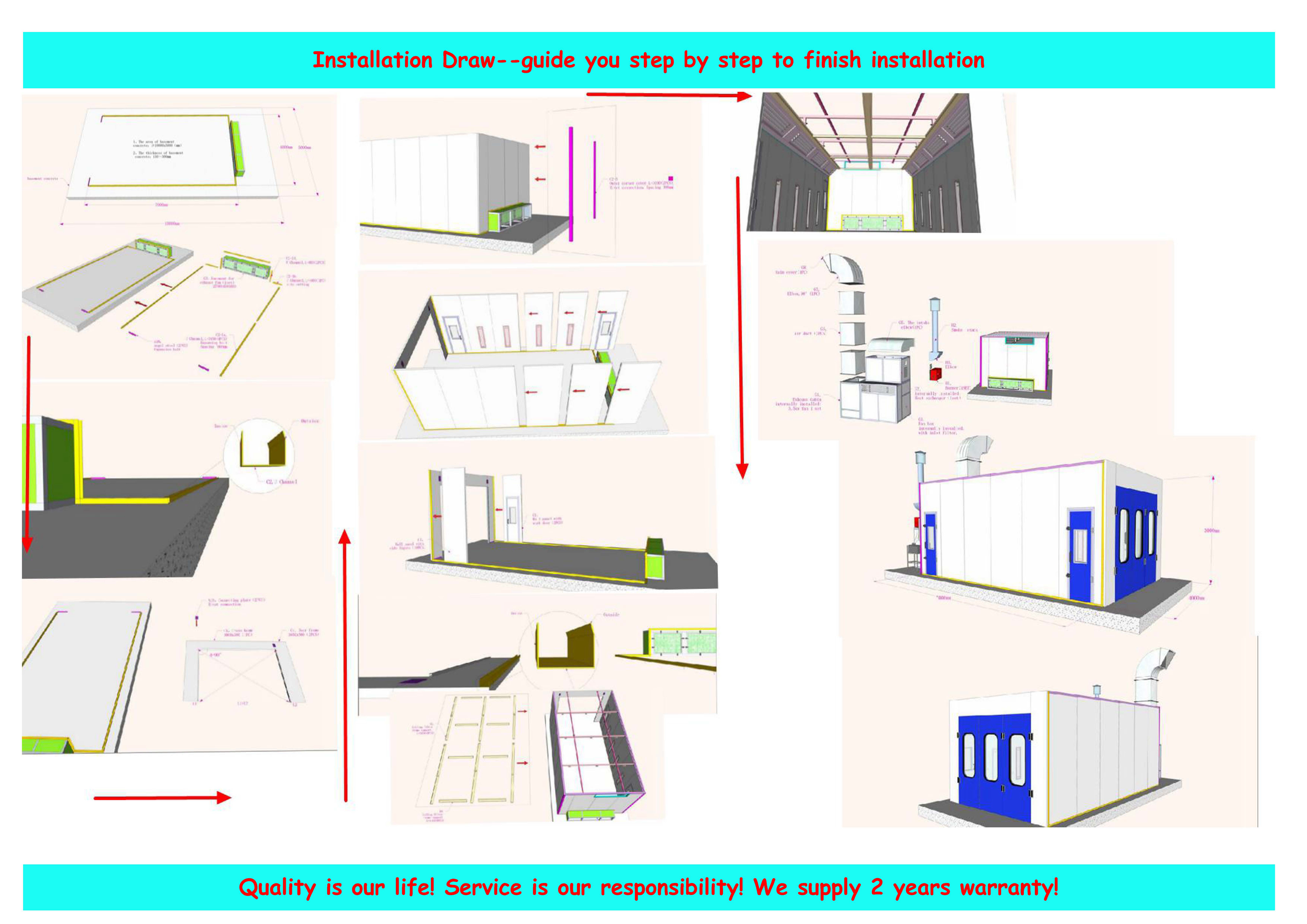 High quality SPRAY BOOTHS - Buy COMMERCIAL VEHICLE SPRAY BOOTHS Product ...