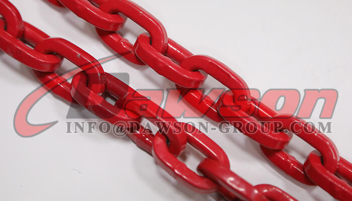 Grade 80 D-Shape Forestry Chain, G80 Welded Forestry Link Chain, Grade ...