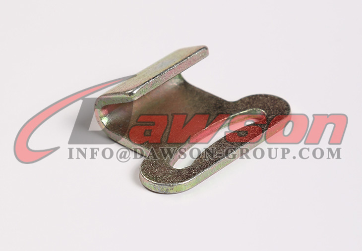 BS 5000KG/11000LBS 2 inch Flat Container Hook Black, 2" Forged Steel ...