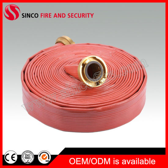 Synthetic Rubber Fire Hose Type Available in Sizes 2.5 "X30mtr
