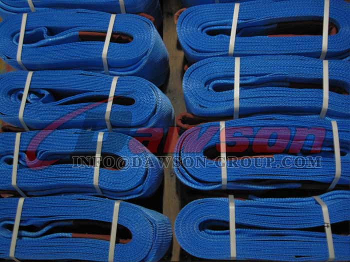 WLL 12 Ton Polyester Webbing Slings, 12000kg Endless Type Web Lifting ...