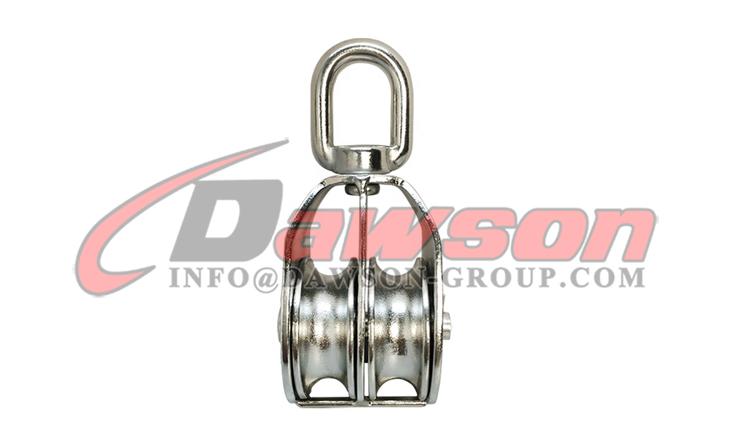 Stainless Steel Swivel Block Pully Double Sheaves - Buy double pulley ...