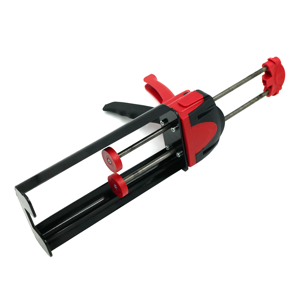 Red Epoxy Gun 400 mL 1:1 Dual Component Applicator Two Component Caulking Gun for Panel Bond Gun ...
