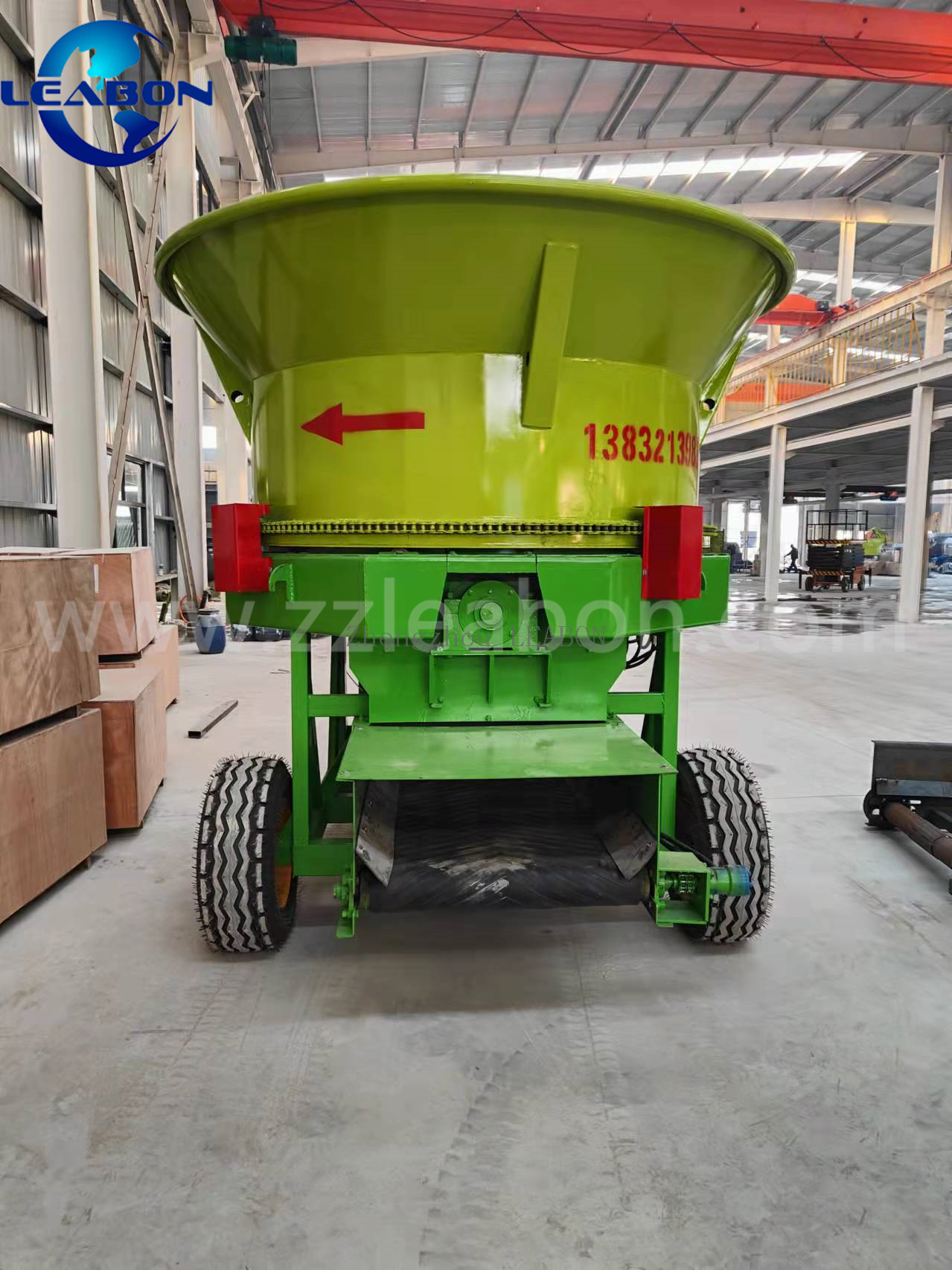 Square Round Hay Bale Crusher Vertical Straw Bales Shredder - Buy straw ...