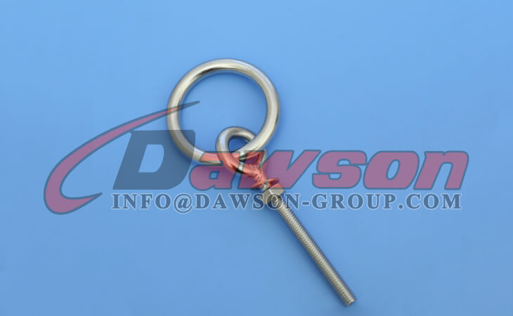 Stainless Steel Ring Bolt with Washer and Nut - Dawson Group Ltd ...