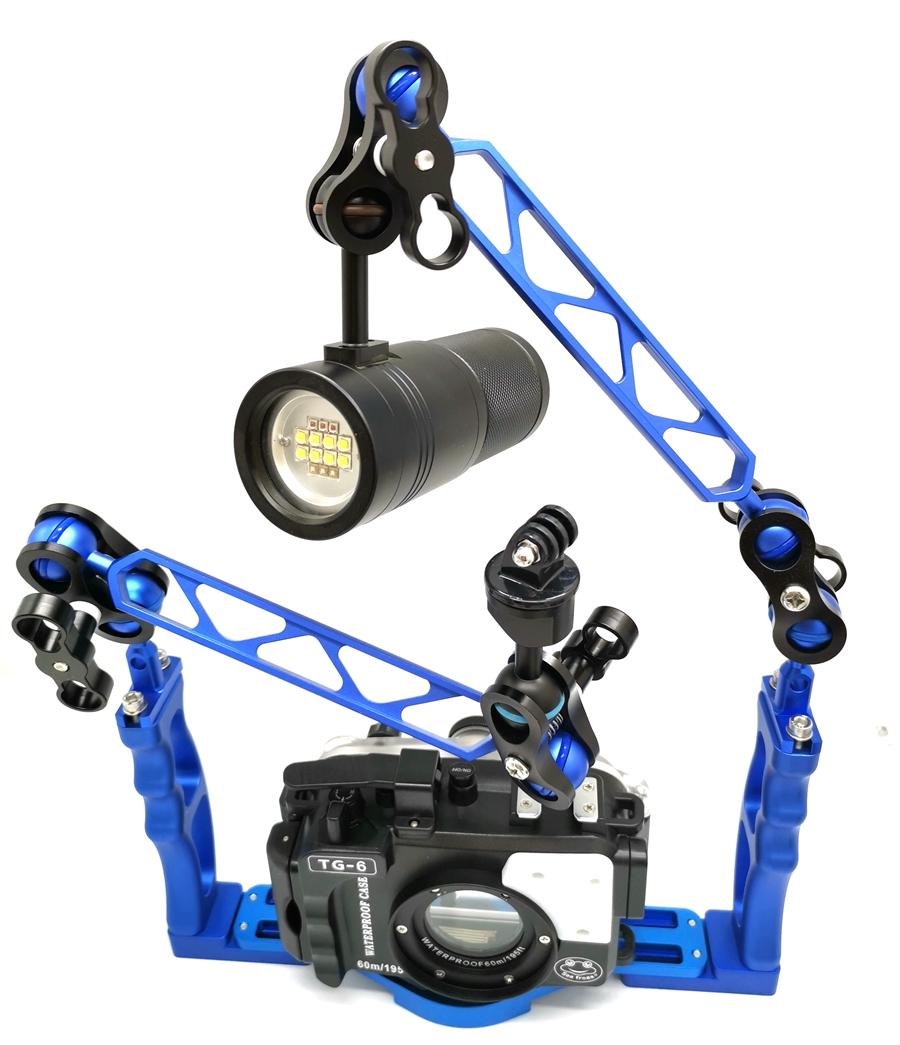 Wholesale Aluminum 1" Underwater Gopro Ball Mount