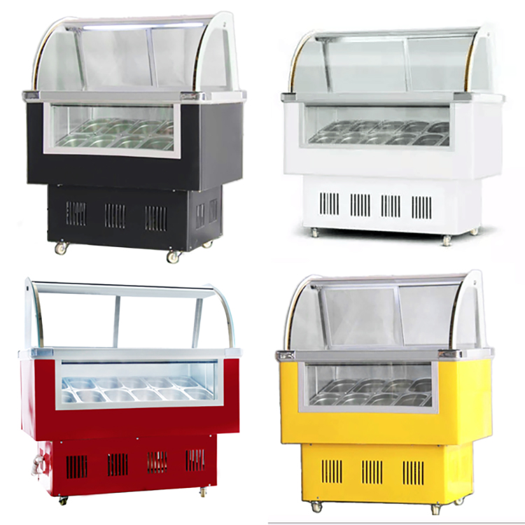 showcase display refrigerator freezer freezers for ice cream - Buy ...