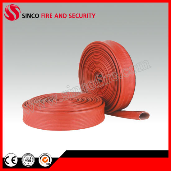 2" Red Duraline Synthetic Rubber Fire Hose