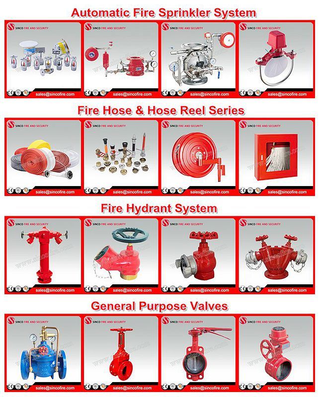 4 Way Breeching Inlet Fire Hydrant Valve