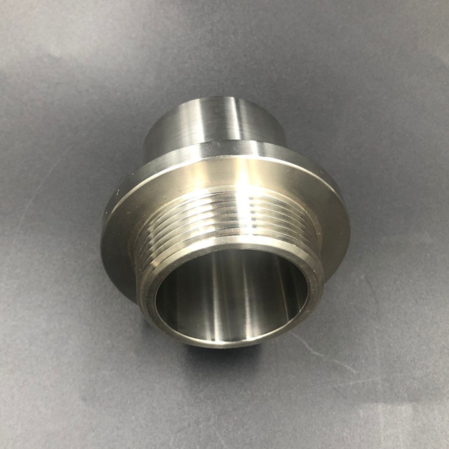Sanitary Stainless Steel Butt Weld to Male Threaded Adapter from China ...