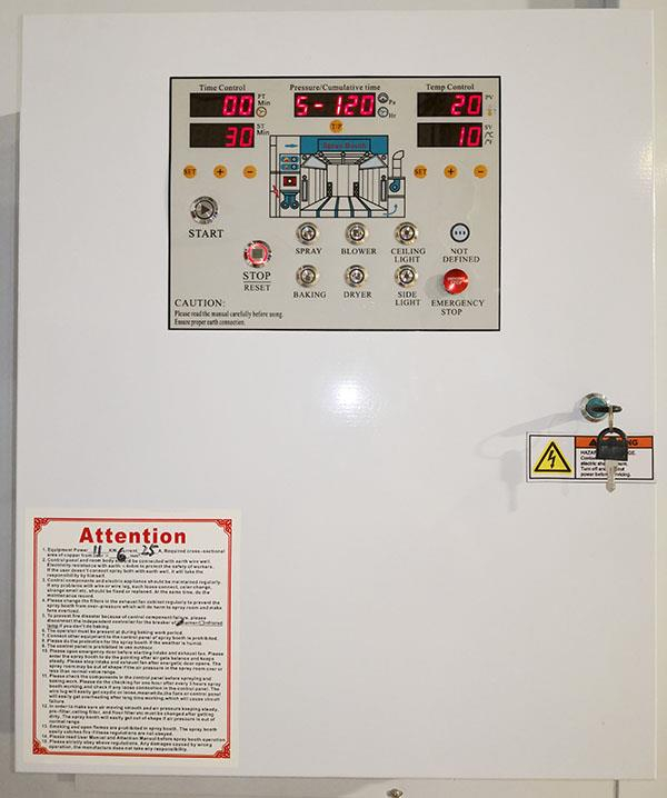 Digital Control Panel - Buy Digital Control Panel, Spray Booth Control ...