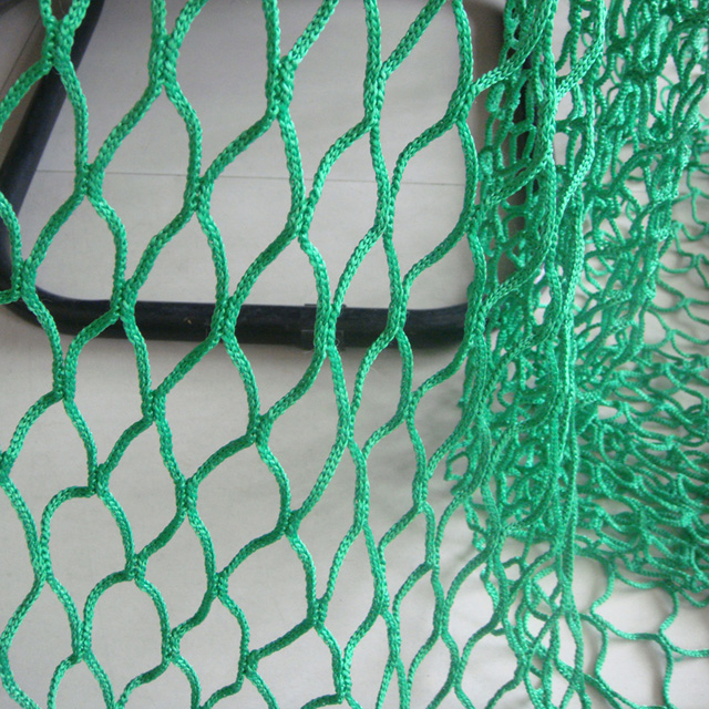 PP with UV 160gsm green color cargo net, container net,packing net ...