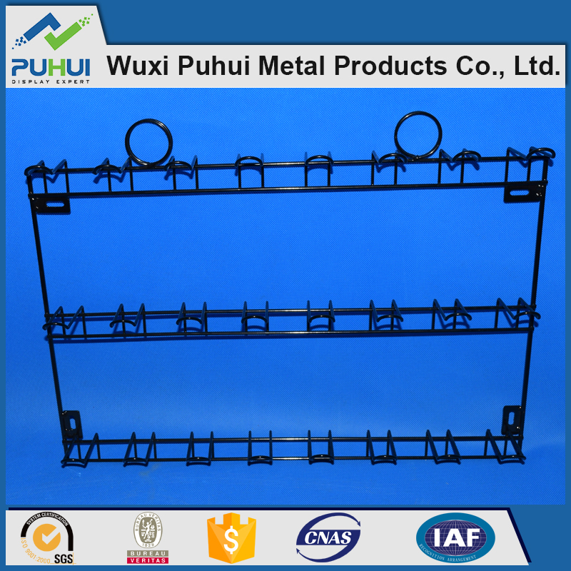 Retail Wall Fixed Wire Display Rack With Hooks Row(PHA1020) - Buy wall ...